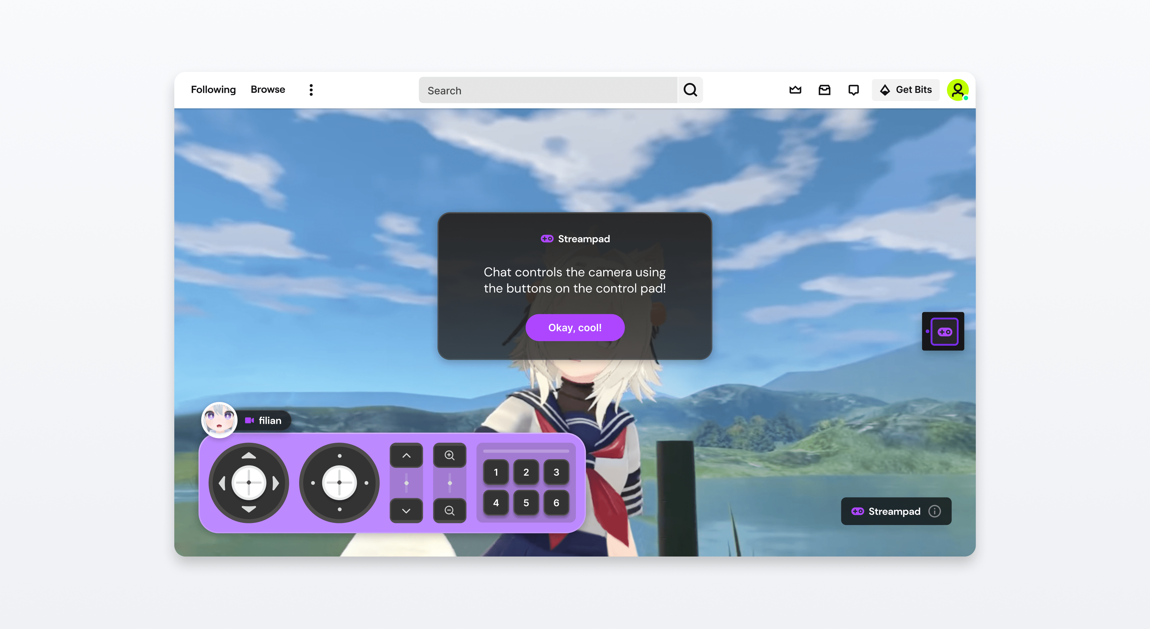 Streampad — Twitch Extension – Britney Lam